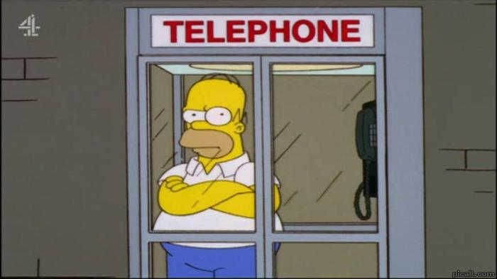 In a parody of the opening of the 1960s sitcom, Get Smart, Homer goes through many futuristic ...