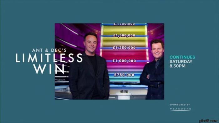 ANT & DEC'S LIMITLESS WIN CONTINUES SATURDAY 8.30PM itv1 STREAM FREE ... ANT & DEC'S LIMITLESS WIN CONTINUES SATURDAY 8.30PM itv1 STREAM FREE ...