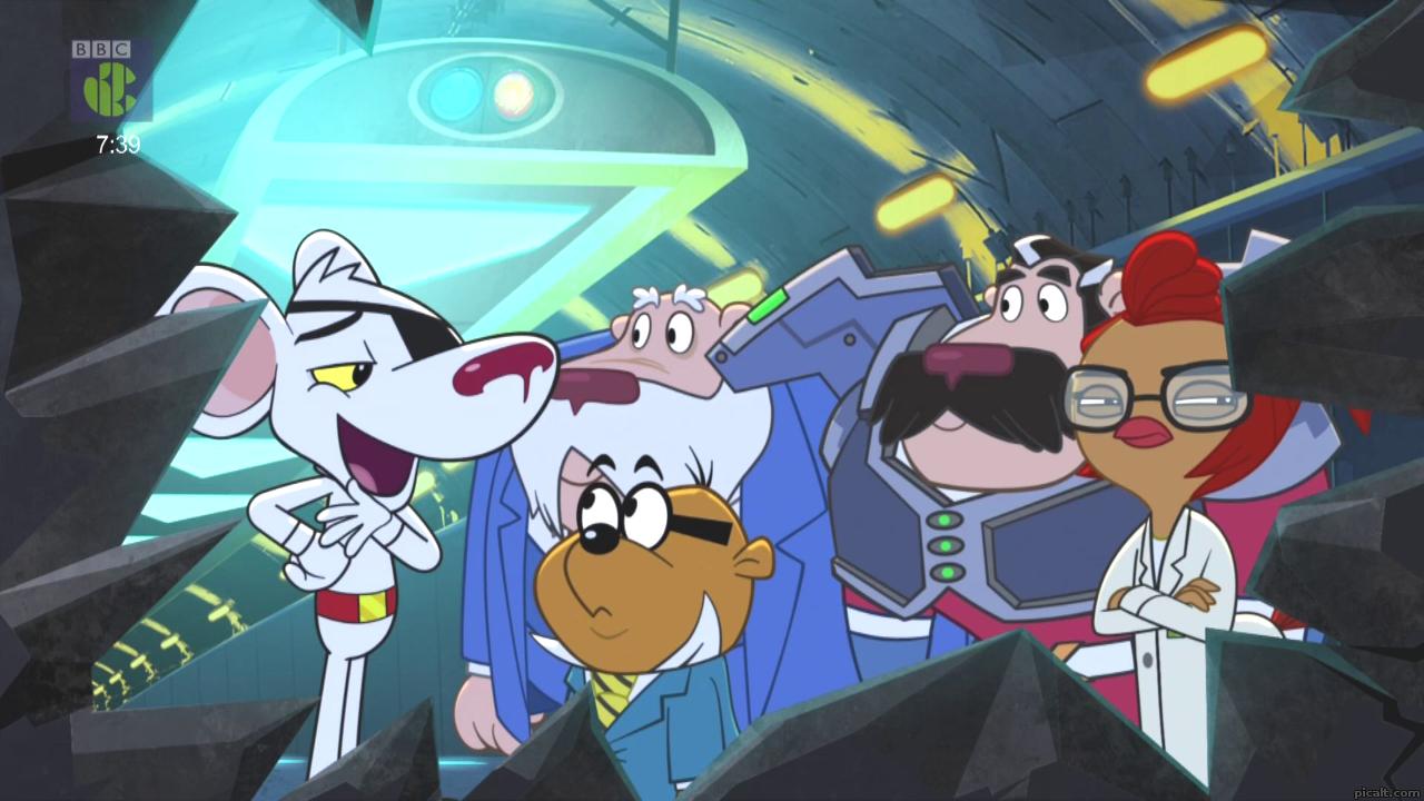 DM,penfold and gang screenshot danger mouse 2015