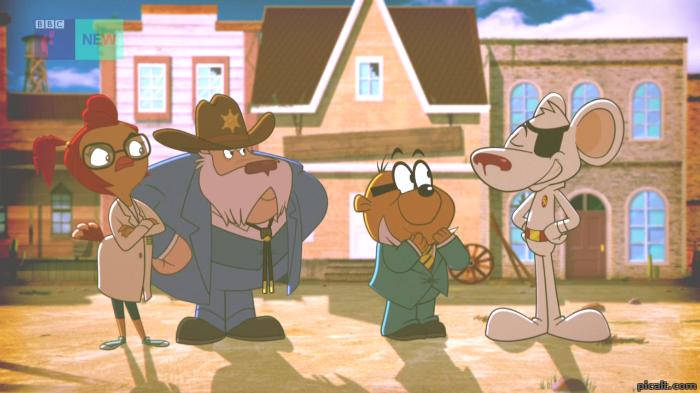 Danger mouse,penfold,professor squawkencluck and colonel k screenshot ...
