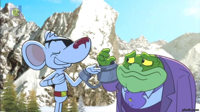 Dm and baron Silas von greenback screenshot danger mouse 2015 - Picalt