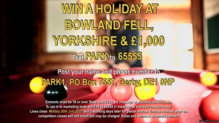 WIN A HOLIDAY AT BOWLAND FELL, YORKSHIRE & £1,000 - Picalt