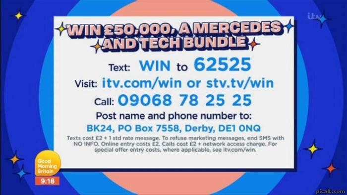 WIN £50,000, A MERCEDES AND TECH BUNDLE - Picalt