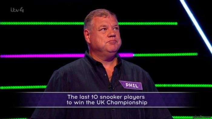 The last 10 snooker players to win the UK Championship - Picalt