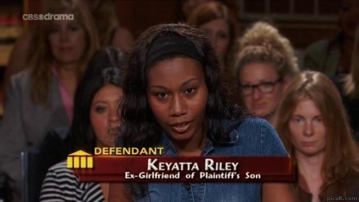KEYATTA RILEY Ex-Girlfriend of Plaintiff's Son - Picalt