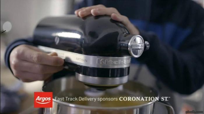 Argos Fast Track Delivery sponsors CORONATION ST. - Picalt