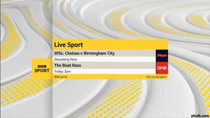 WSL: Chelsea v Birmingham City iPlayer Streaming Now The Boat Race one ...