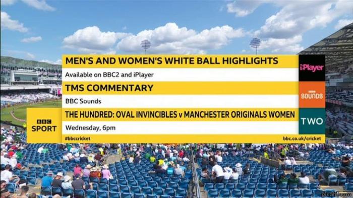 MEN'S AND WOMEN'S WHITE BALL HIGHLIGHTS iPlayer Available on BBC2 and ...