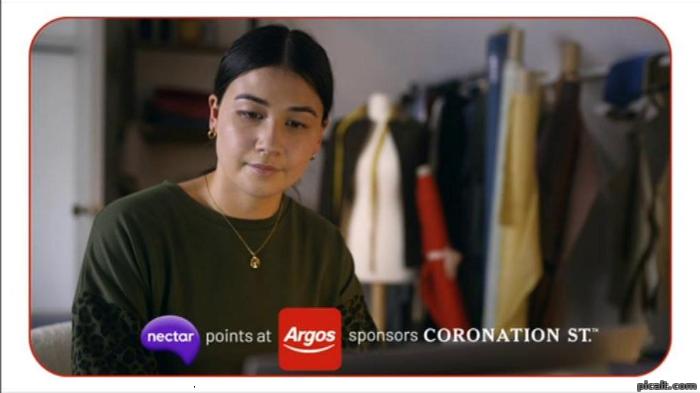 nectar points at Argos sponsors CORONATION ST. - Picalt
