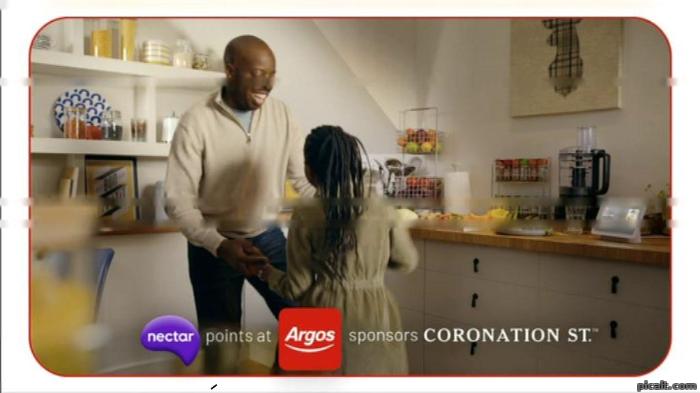nectar points at Argos sponsors CORONATION ST. - Picalt