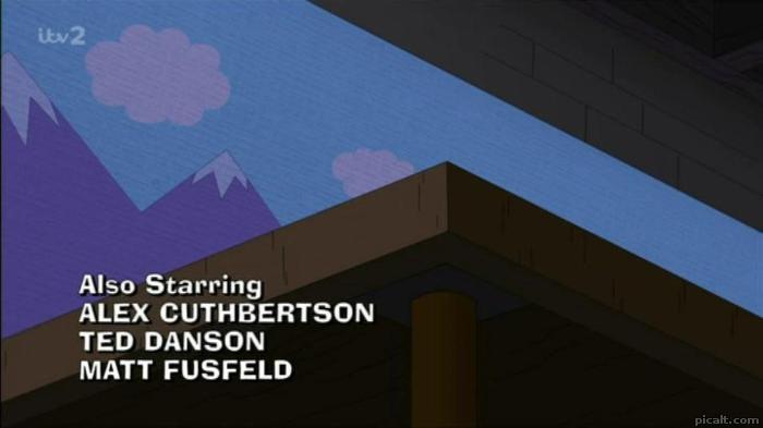 Also Starring ALEX CUTHBERTSON TED DANSON MATT FUSFLED - Picalt