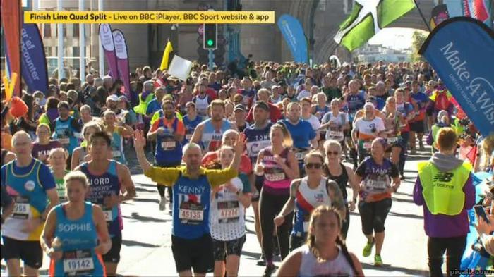 Finish Line Quad Split - Live on BBC iPlayer, BBC Sport website & app ...