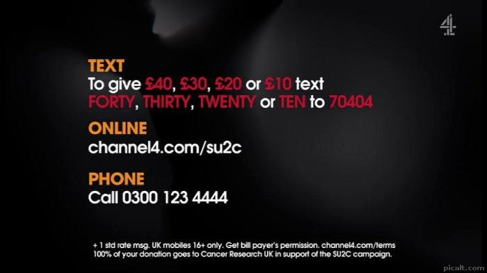 TEXT To give £40, £30, £20 or £10 text FORTY, THIRTY, TWENTY or TEN to ...