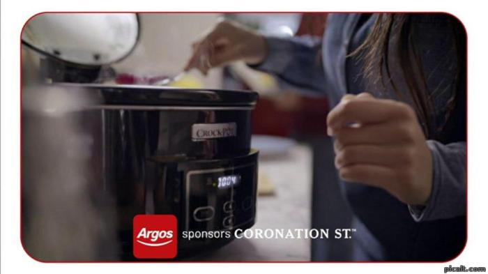 Argos sponsors CORONATION ST. - Picalt