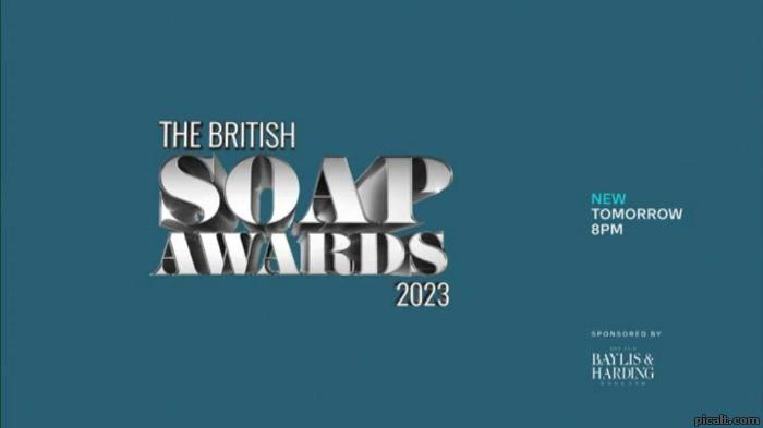 THE BRITISH SOAP AWARDS 2023 NEW TOMORROW 8PM itv1 STREAM FREE itvX ...