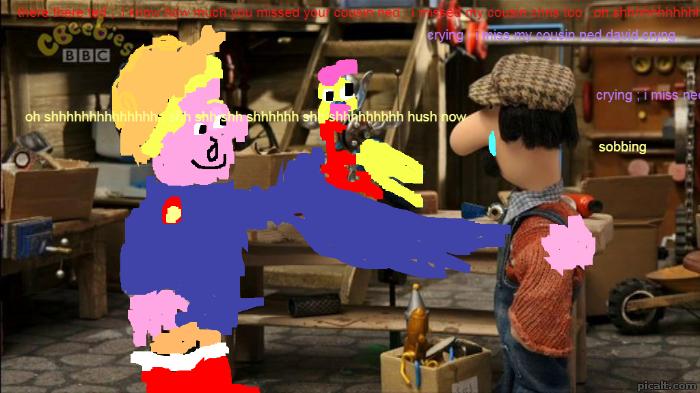 chris beacons cousin david comforts ted glen when he missed his cousin ...