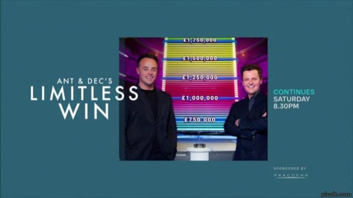 ANT & DEC'S LIMITLESS WIN CONTINUES SATURDAY 8.30PM itv1 STREAM FREE ...